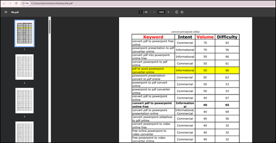 Convert Excel to PDF Without Losing Formatting | 2025 Tutorial | AI File Chat, Editing ...