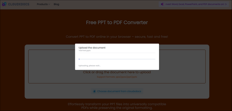 How to Convert a PowerPoint to PDF Format Easily | AI File Chat ...