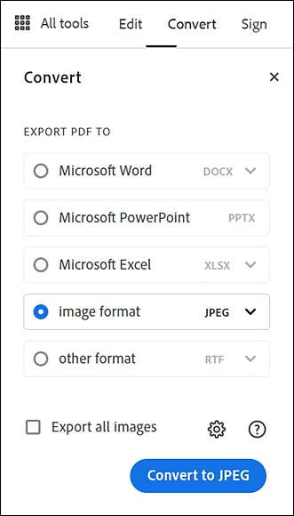 How to Convert PDF to Image like JPG/JPEG/PNG | AI File Chat, Editing & Conversion Tool