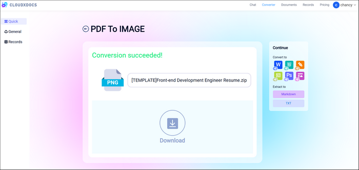 How to Convert PDF to Image like JPG/JPEG/PNG | AI File Chat, Editing & Conversion Tool