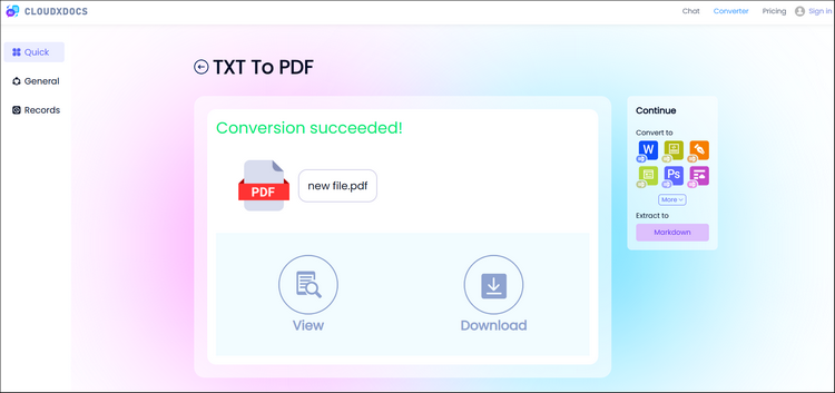 3 Easy Ways to Convert TXT Files to PDF Format | AI File Chat, Editing & Conversion Tool