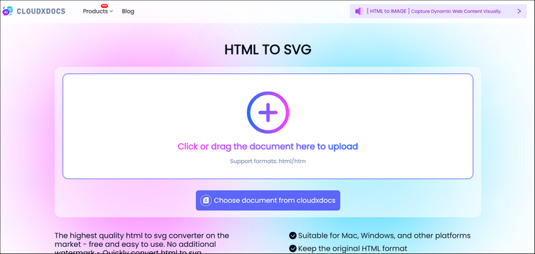 HTML Online to SVG Converter for Accurate Web Graphics | AI File Chat ...
