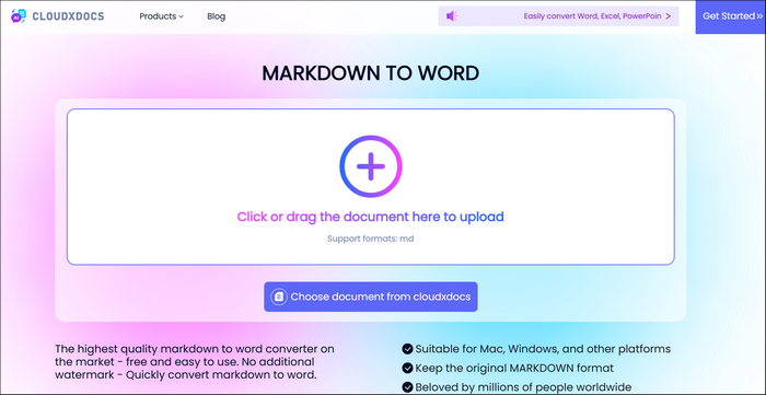 3 Best Online Markdown to Word Converters (Free & Fast) | AI File Chat, Editing & Conversion Tool