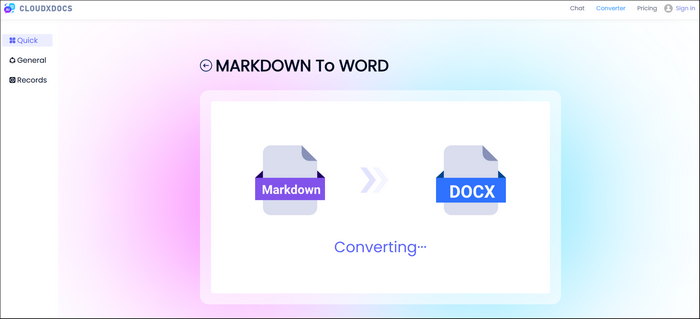 3 Best Online Markdown to Word Converters (Free & Fast) | AI File Chat, Editing & Conversion Tool